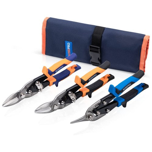 3 PCS Aviation Snips Set – WISEPRO